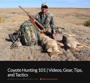 Coyote Calls and Calling 101 | Pure Hunting